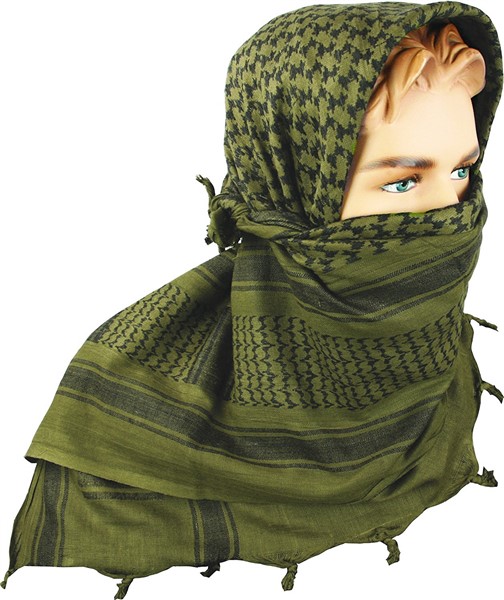 In-Namra. SHEMAGH SCARF OLIV