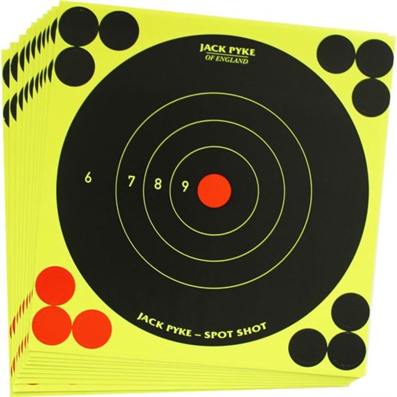 In-Namra. 6” SPOT SHOT TARGETS X 100