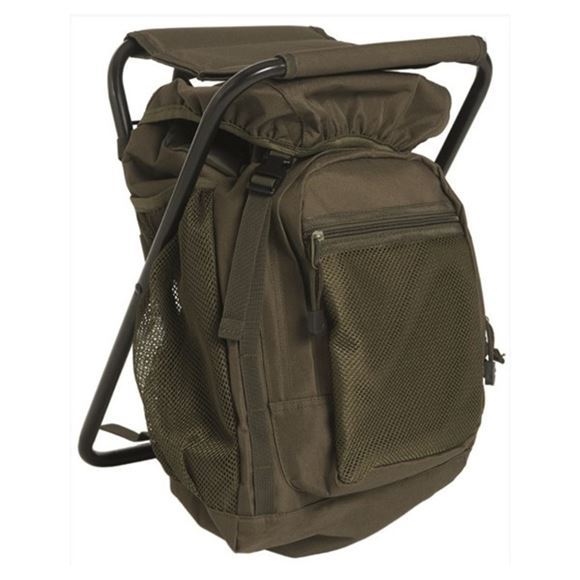 In-Namra. OD BACKPACK WITH STOOL