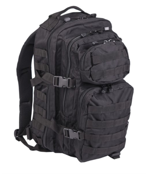 In-Namra. BLACK BACKPACK US ASSAULT SMAL