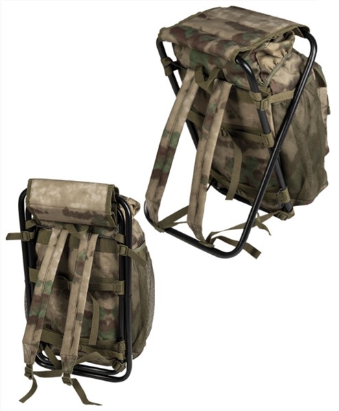 In-Namra. FG BACKPACK WITH STOOL