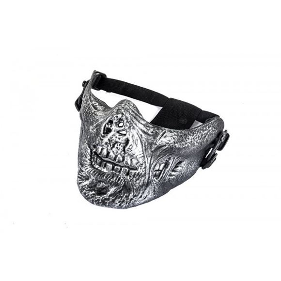 In-Namra. HALF FACE ZOMBIE MASK